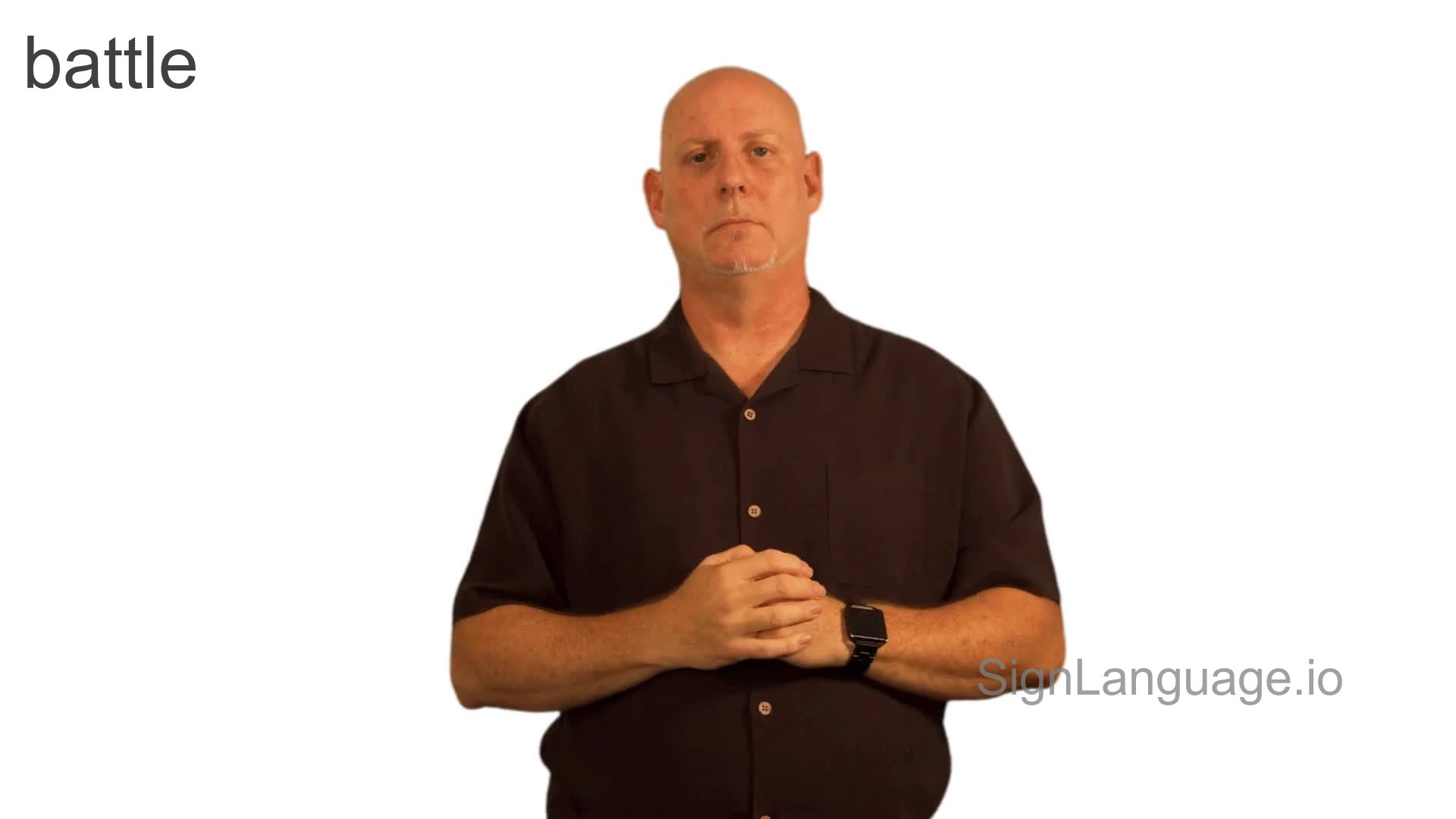battle in ASL - Example # 3 - American Sign Language