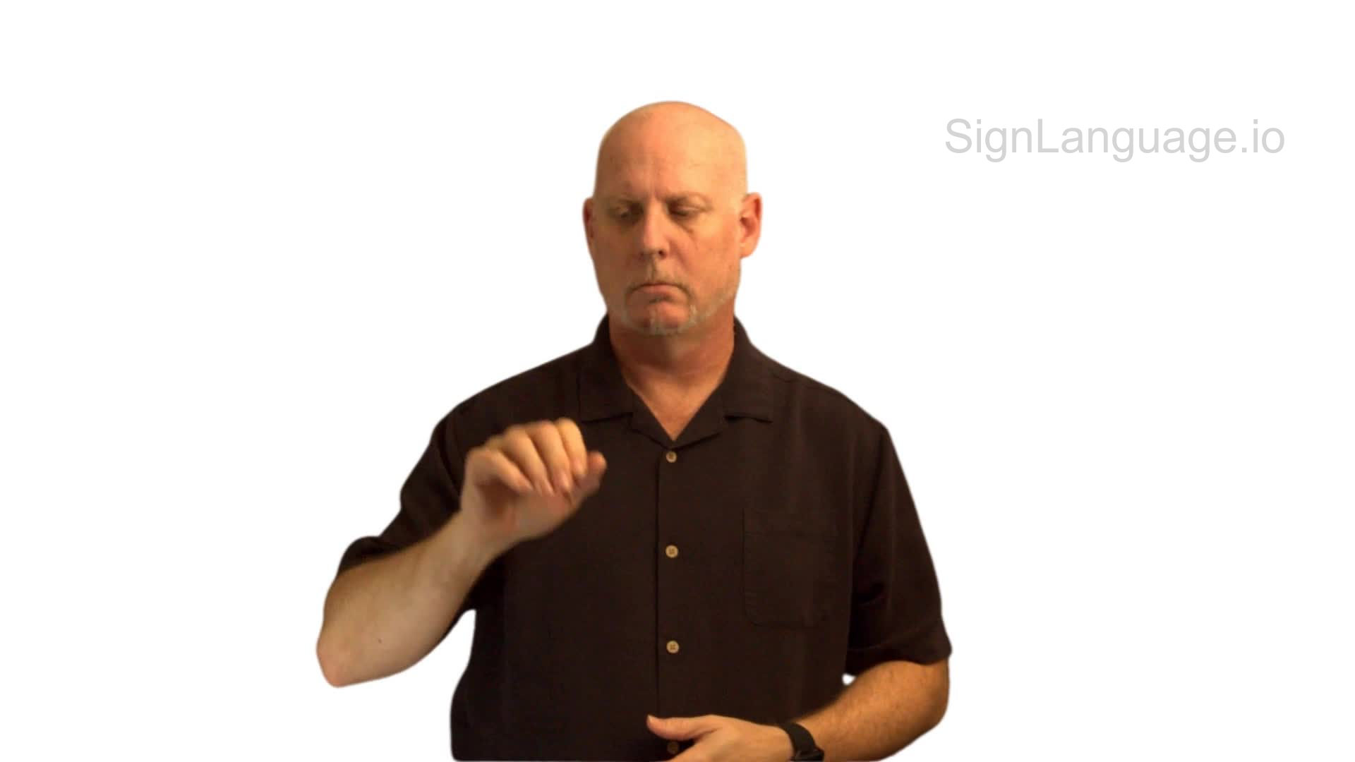 beaver in ASL - Example # 2 - American Sign Language