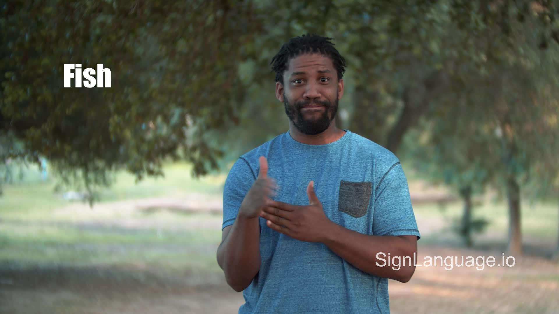 fish in ASL - Example # 5 - American Sign Language