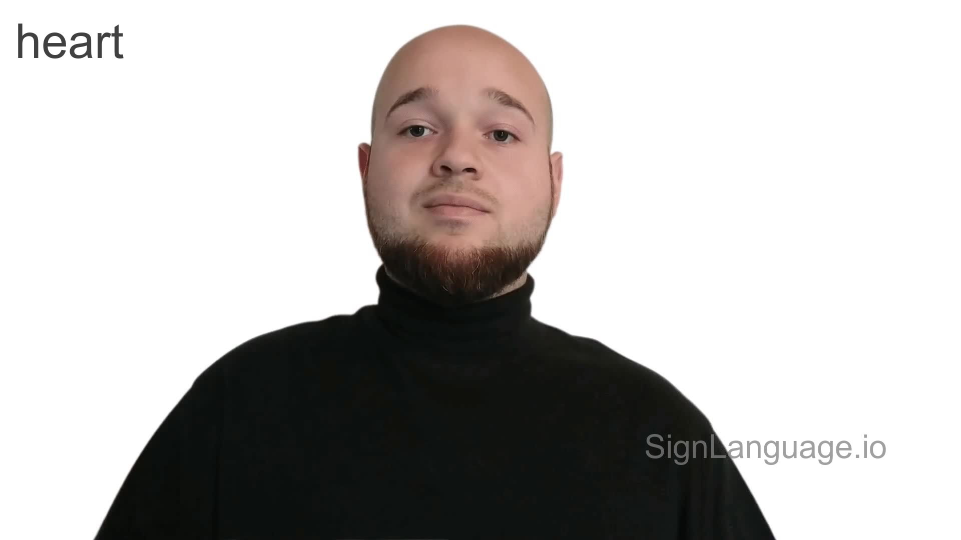 Heart in ASL - American Sign Language - 4 Video Examples