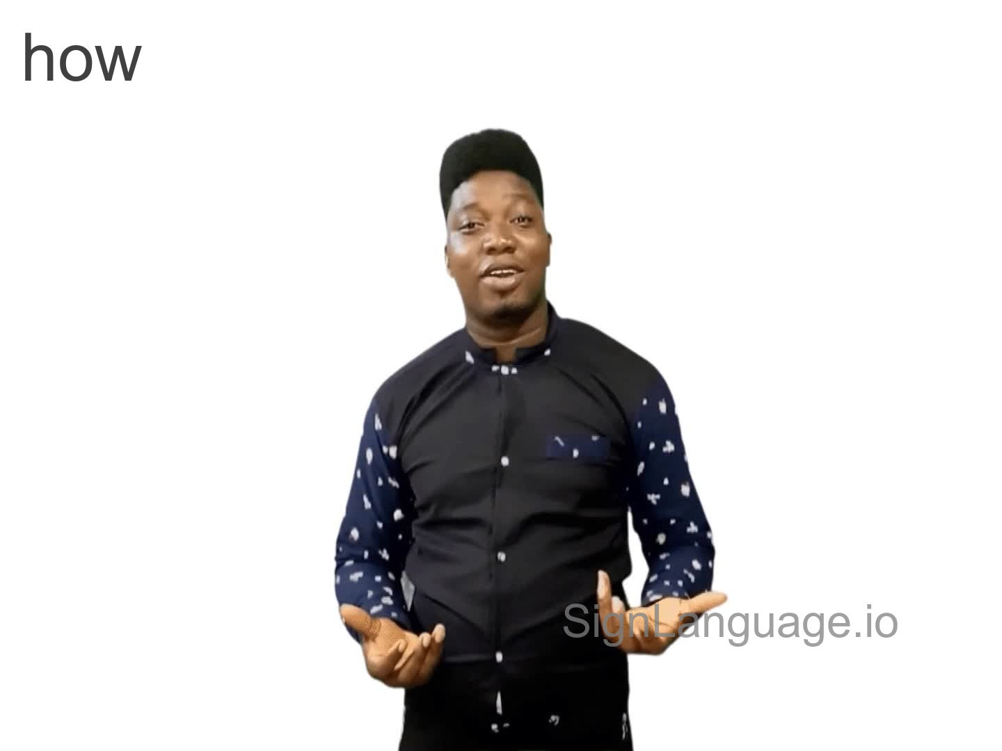 how in ASL - Example # 7 - American Sign Language