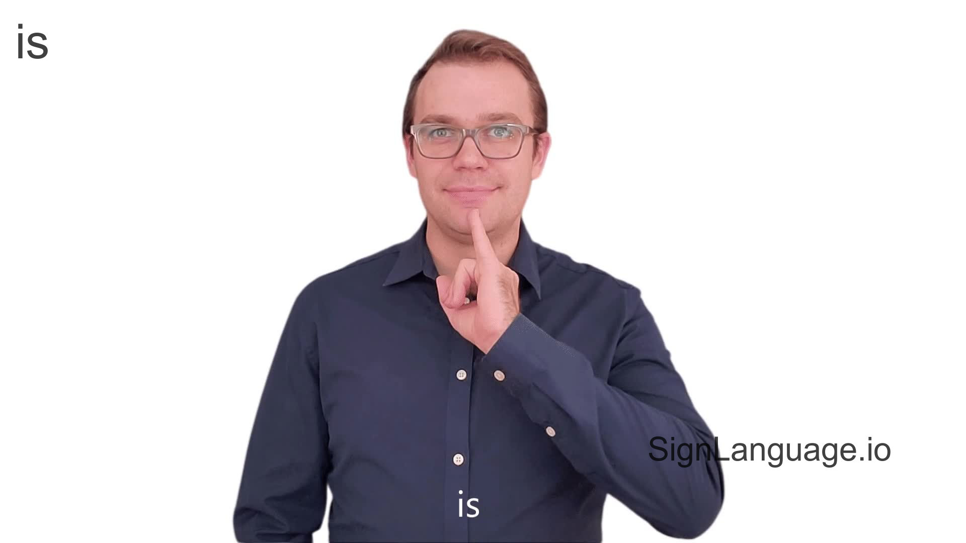 is in ASL - Example # 1 - American Sign Language