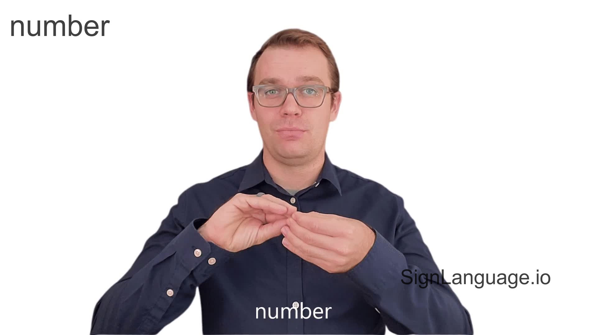 number in ASL - Example # 3 - American Sign Language
