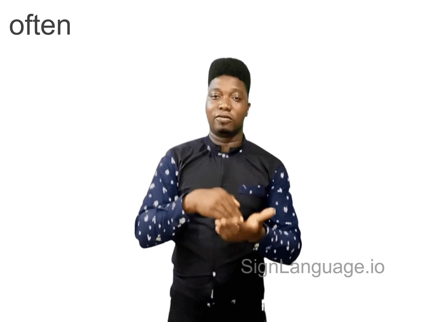 often in ASL - Example # 2 - American Sign Language