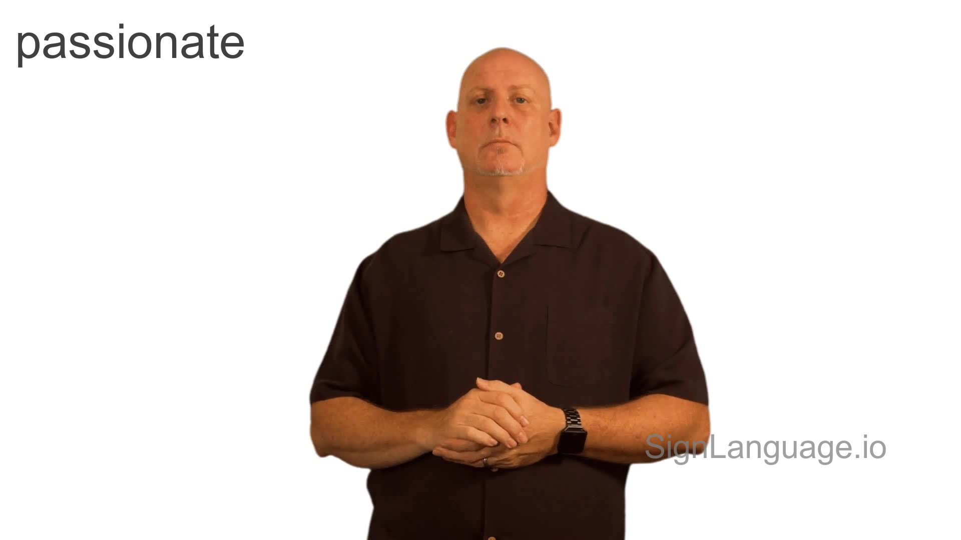 passionate in ASL - Example # 3 - American Sign Language