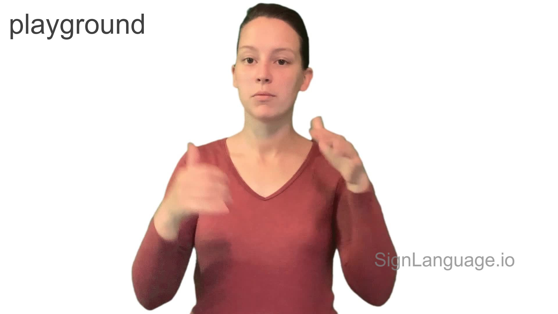 playground in ASL - Example # 2 - American Sign Language