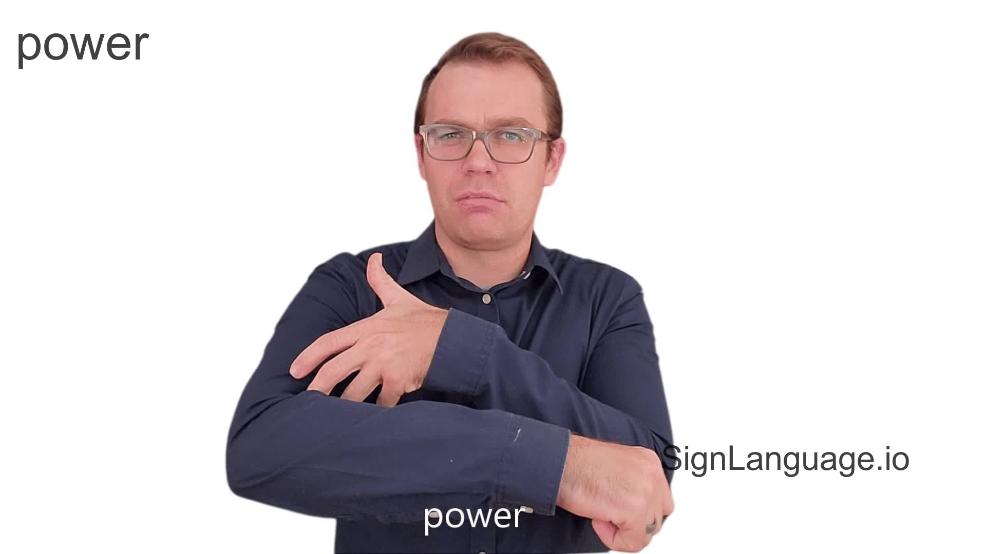 power in ASL - Example # 1 - American Sign Language