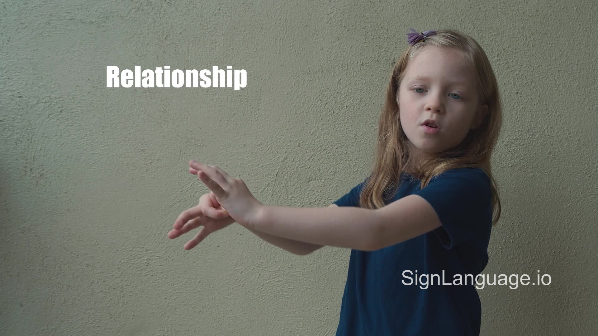 relationshiop in ASL - Example # 1 - American Sign Language
