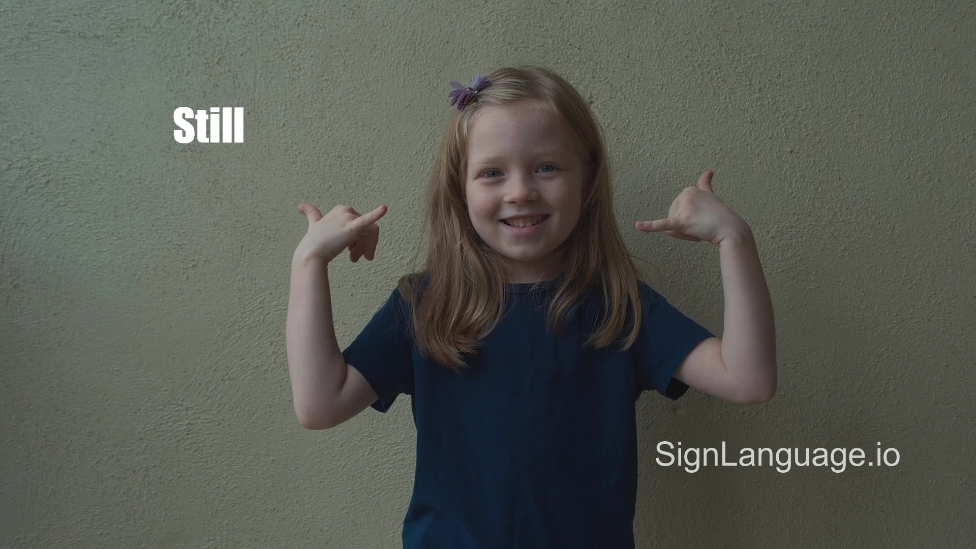 still in ASL - Example # 5 - American Sign Language