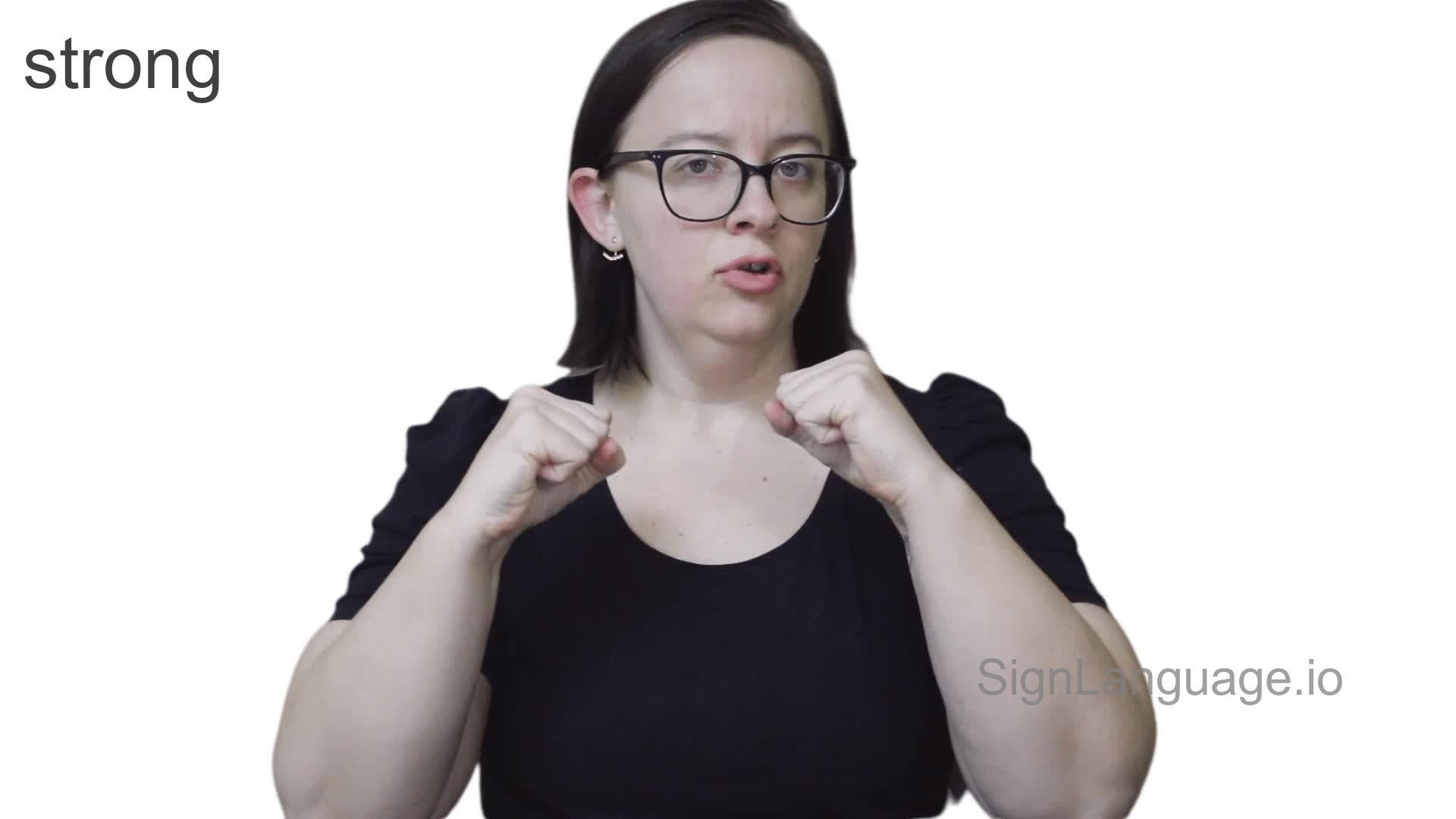 strong in ASL - Example # 9 - American Sign Language