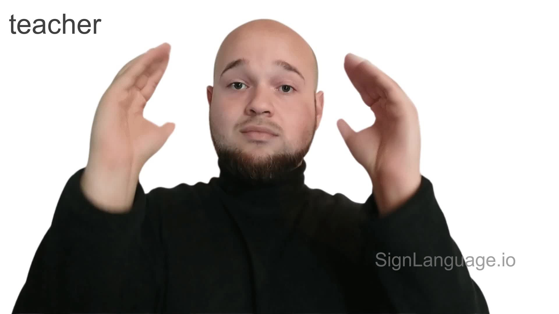 teacher in ASL - Example # 2 - American Sign Language