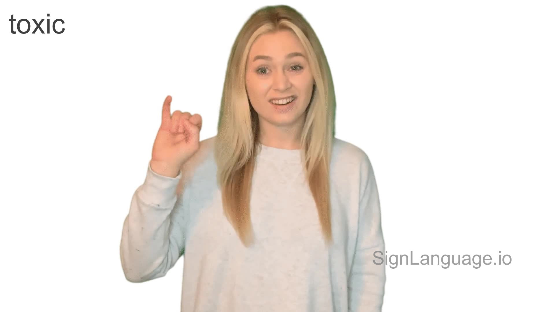 toxic in ASL - Example # 3 - American Sign Language