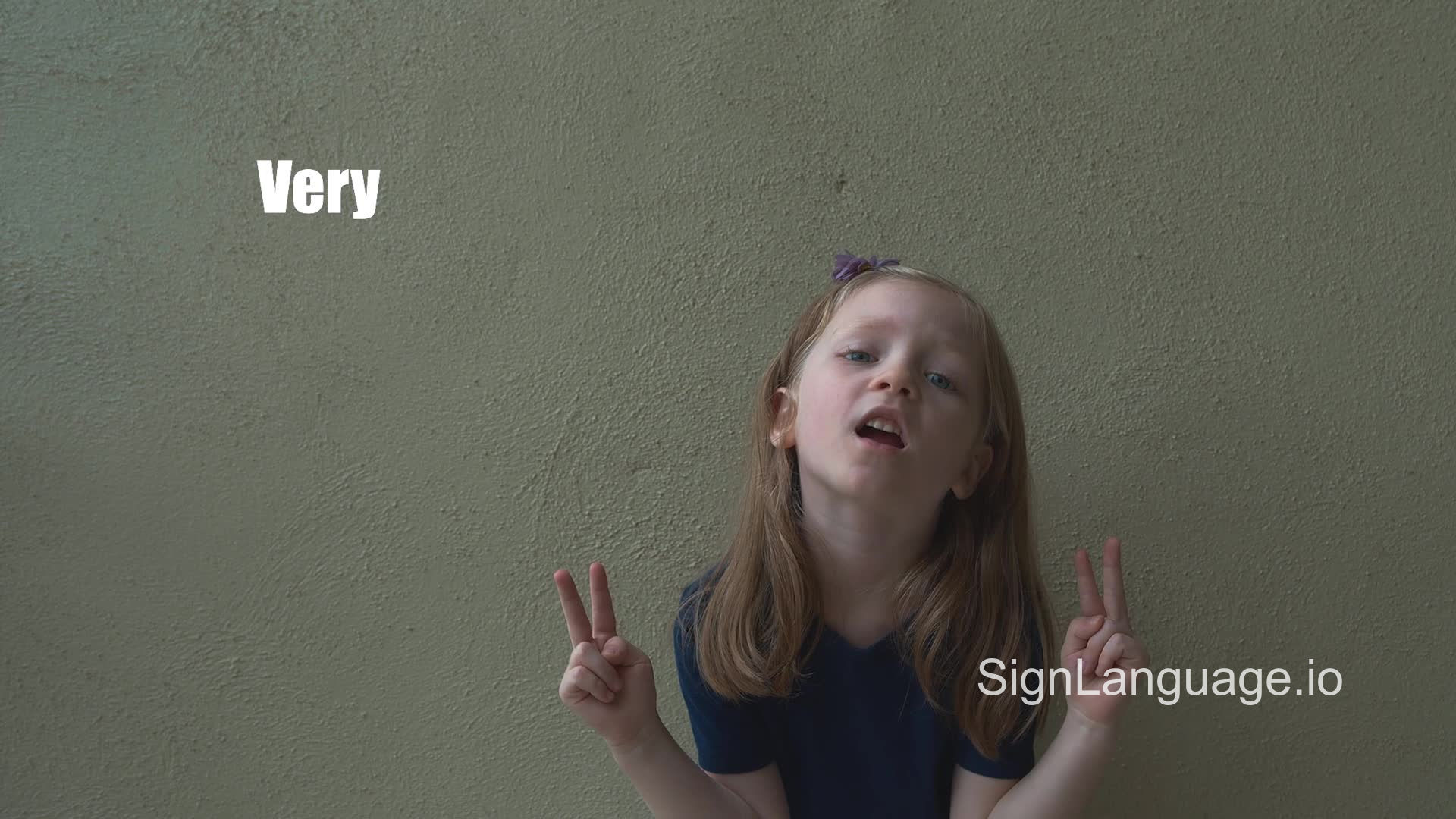 very in ASL - Example # 5 - American Sign Language